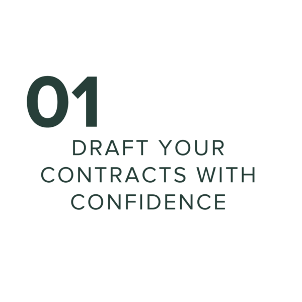 Freebie: The 4 Things Your Contract Must Include
