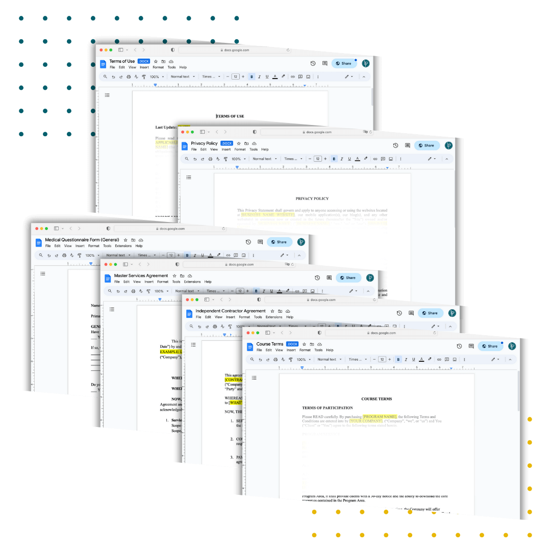 Contract Vault | Legal Contracts For Business | Contract Bundles