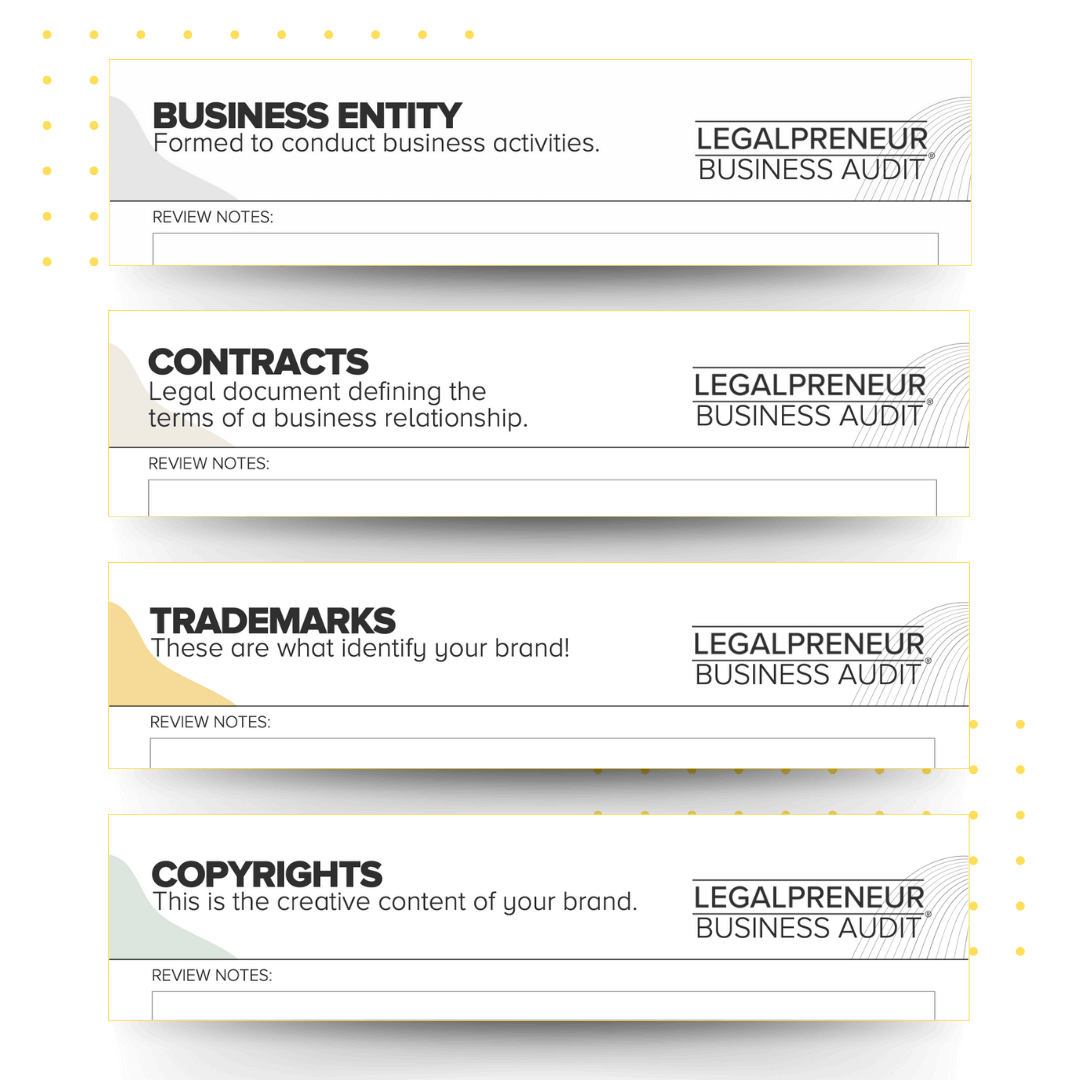 Business Audit | Legalpreneur Inc.