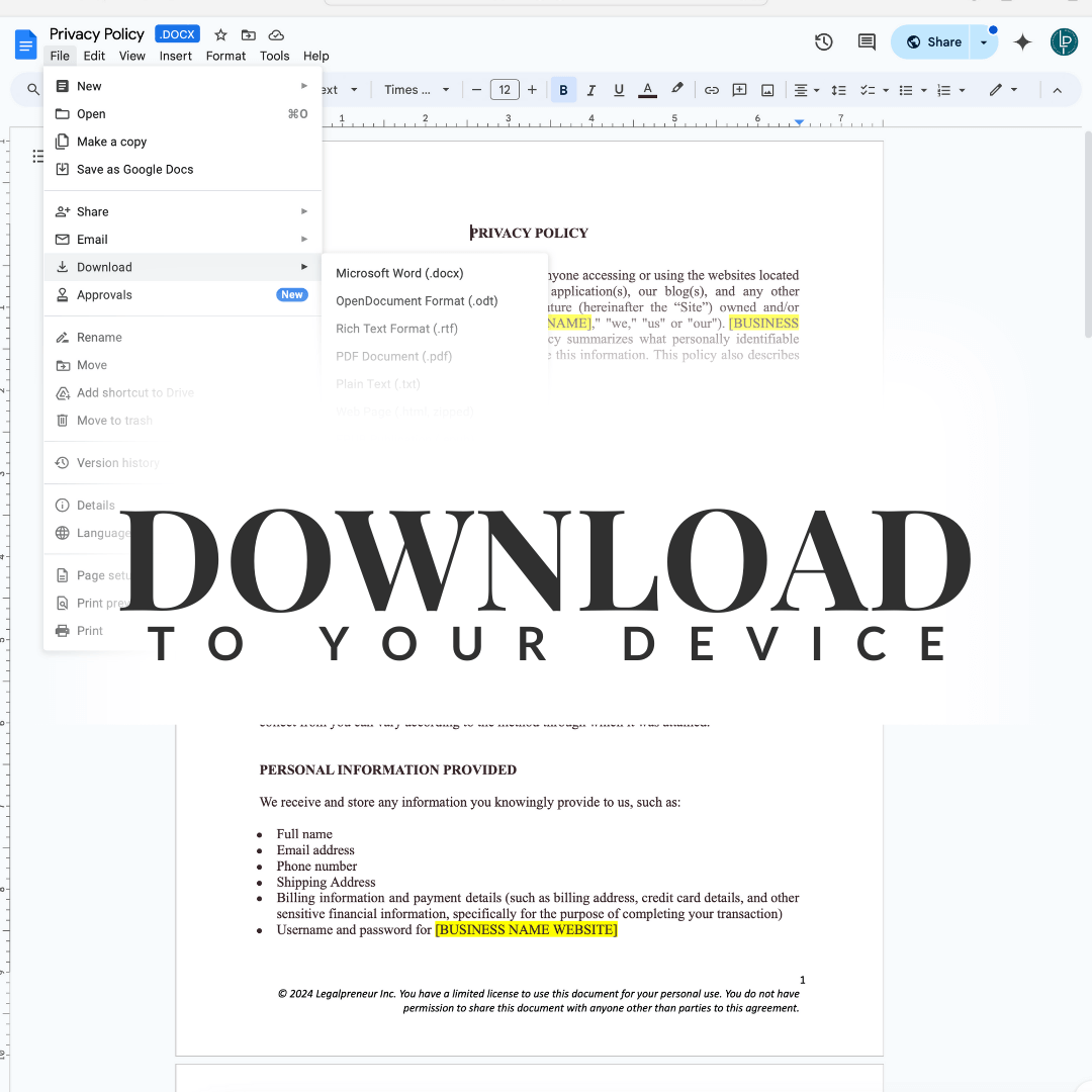 Legal Contracts For Business | Custom Contract Vault Bundles